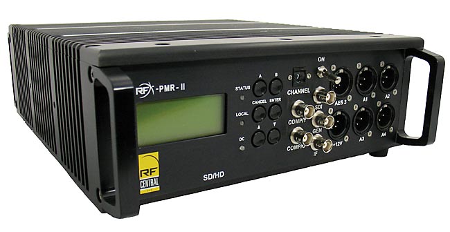 Nuevo receptor digital portátil RFX-PMR-II de RF Central - PRODU