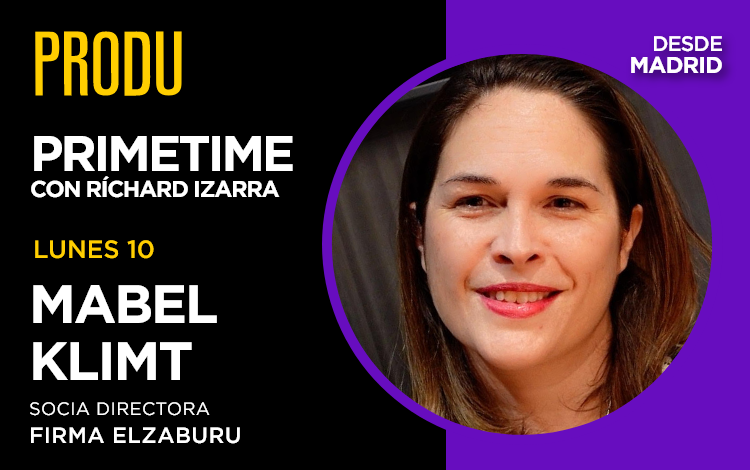 PRODU HOY- #PRODUprimetime con Ríchard Izarra desde Madrid: Mabel Klimt de la firma Elzaburu - PRODU