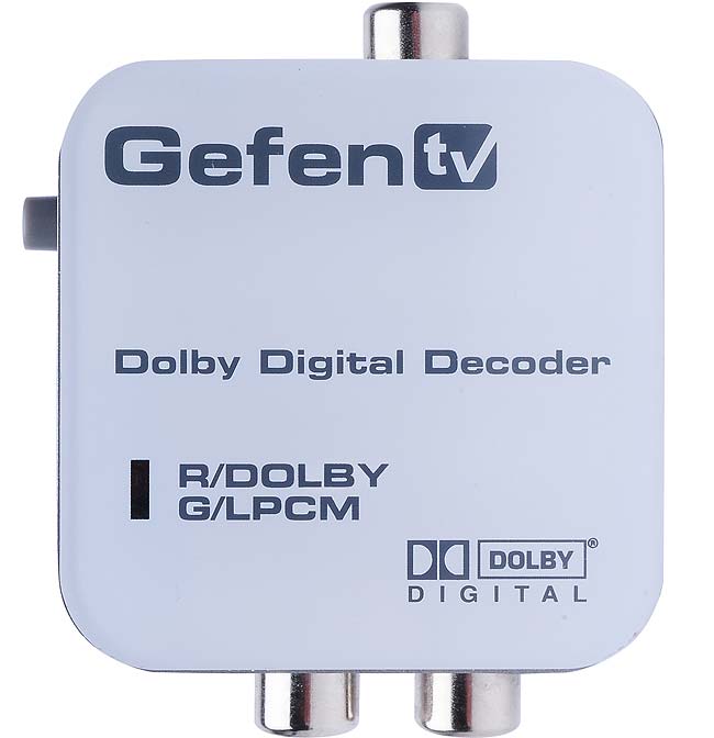 Nuevo decodificador de audio digital de GefenTV - PRODU