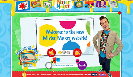 Zodiak Kids lanza portal web y DVD del popular Mister maker - PRODU