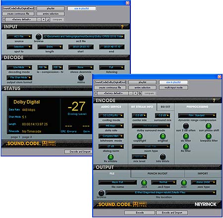SoundCode para Dolby Digital disponible en Pro Tools/HD - PRODU